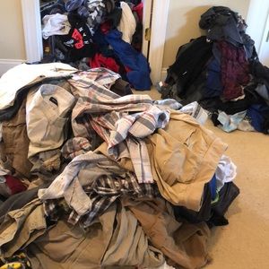 Vintage | Shirts | Shirtpair Of Pants From Huge Pile Of Clothing | Poshmark